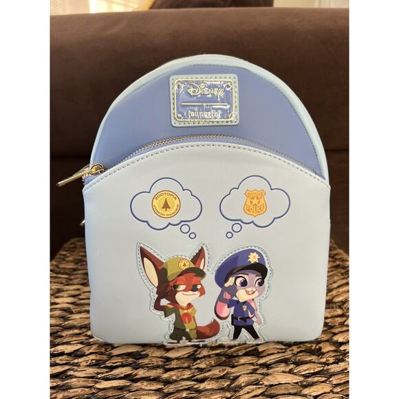 Loungefly | Bags | Nwt Disney Loungefly Zootopia Mini Backpack Young ...